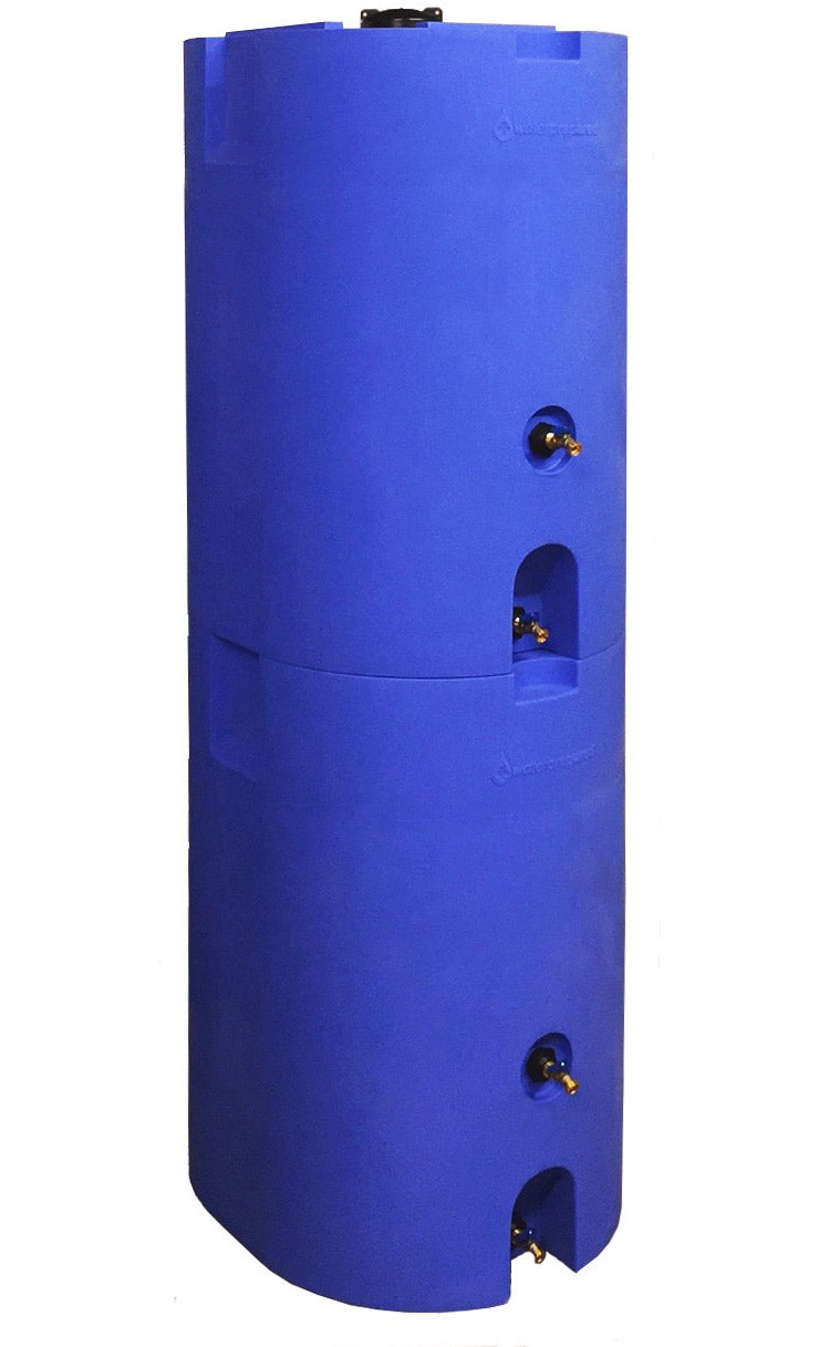 Water Prepared Stackable Emergency Water Tank - 160 Gallon | WW-160_GAL-DS